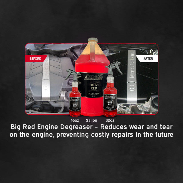 Big Red Engine Degreaser – Powerful Cleaning for Engines – CARVAMP
